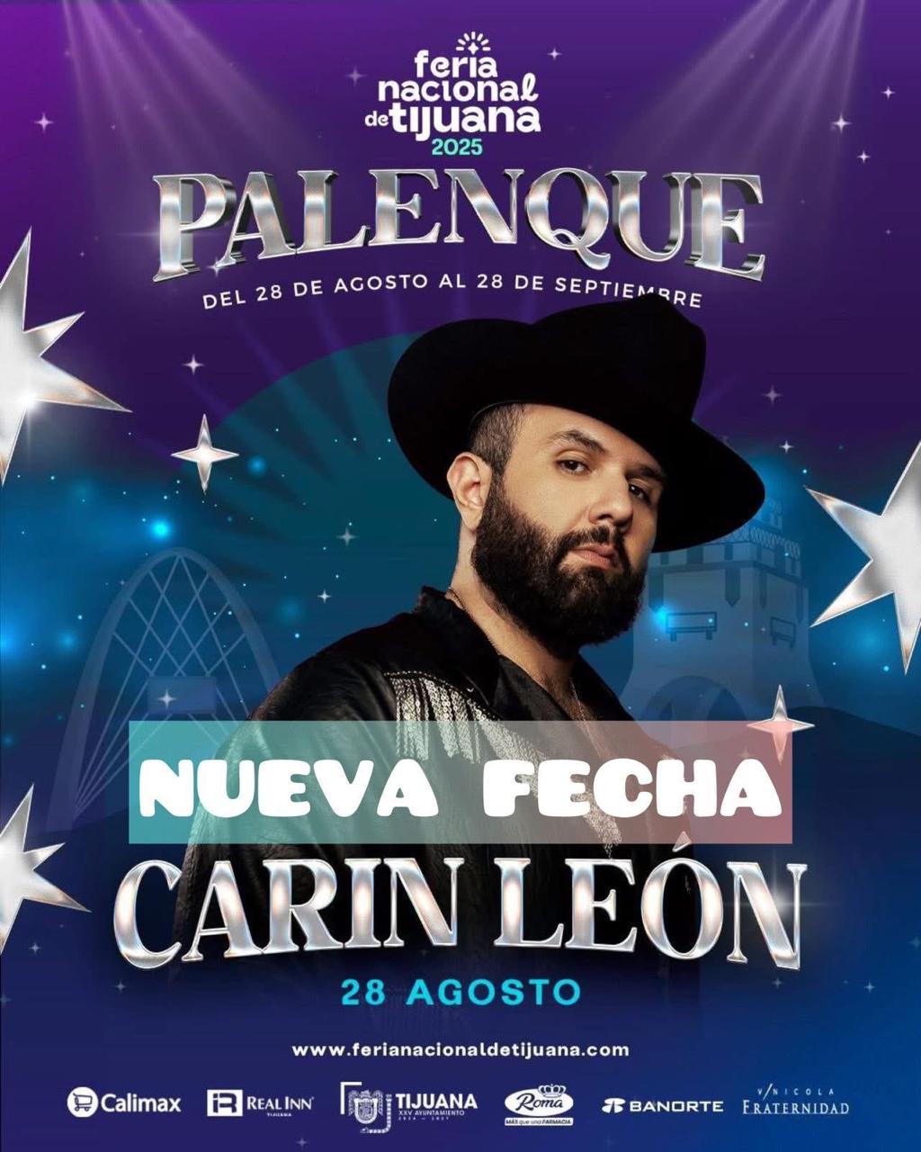 Carin León llega al Palenque de la Feria Nacional de Tijuana 2025 una ...